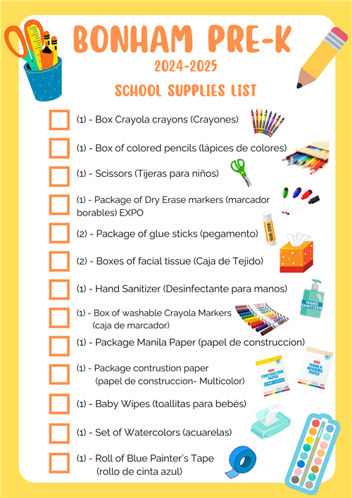 9th Grade Back To School Supply Lists Back To School Supply List - The ...